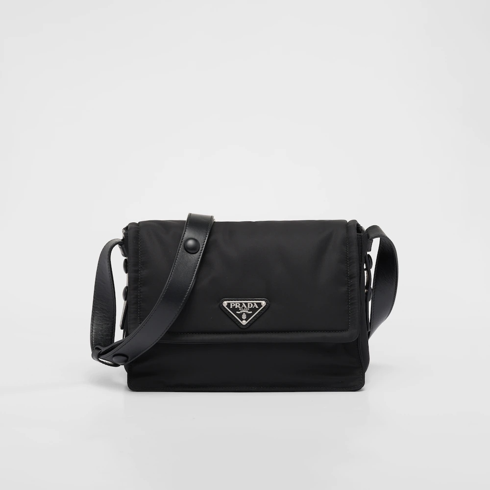 ปราด้า Prada Cini Small Re-Nylon Re-Nylon Recycled Nylon Messenger Bag ...