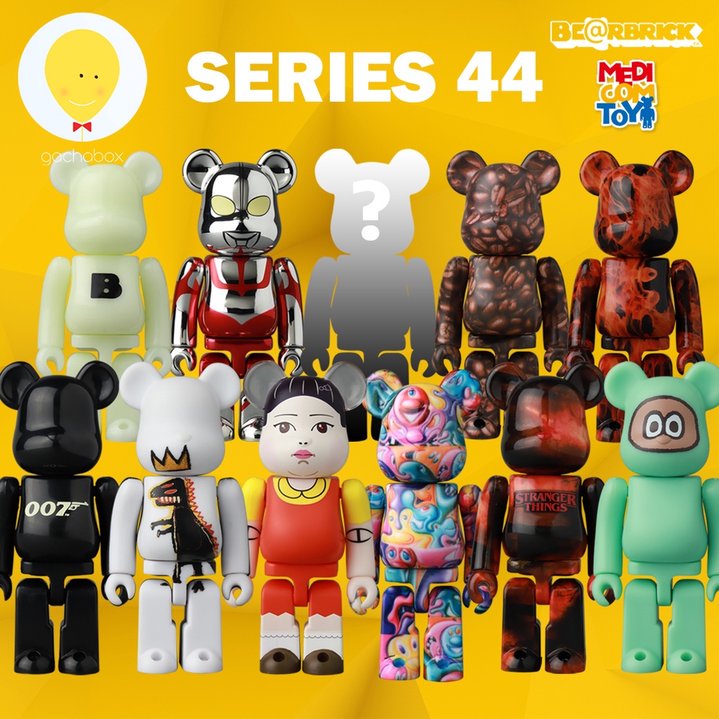 gachabox แบบสุ่ม Bearbrick series 44 100% by Medicom Toy - ของแท้ แบ ...