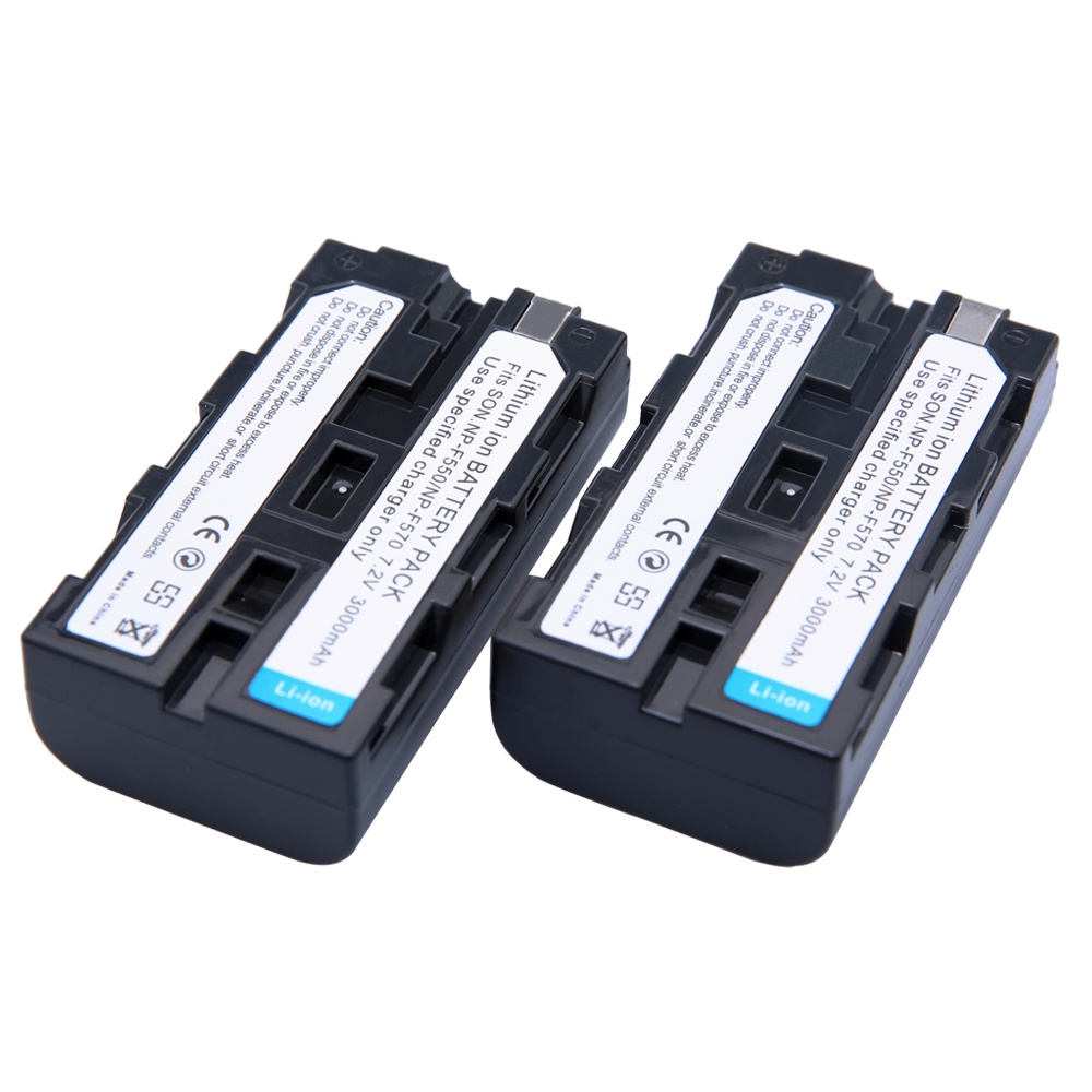 Wholesale 5x batterie NP-F570 NP-F550 NP-F330 NP F550 NP F330 F750 ...