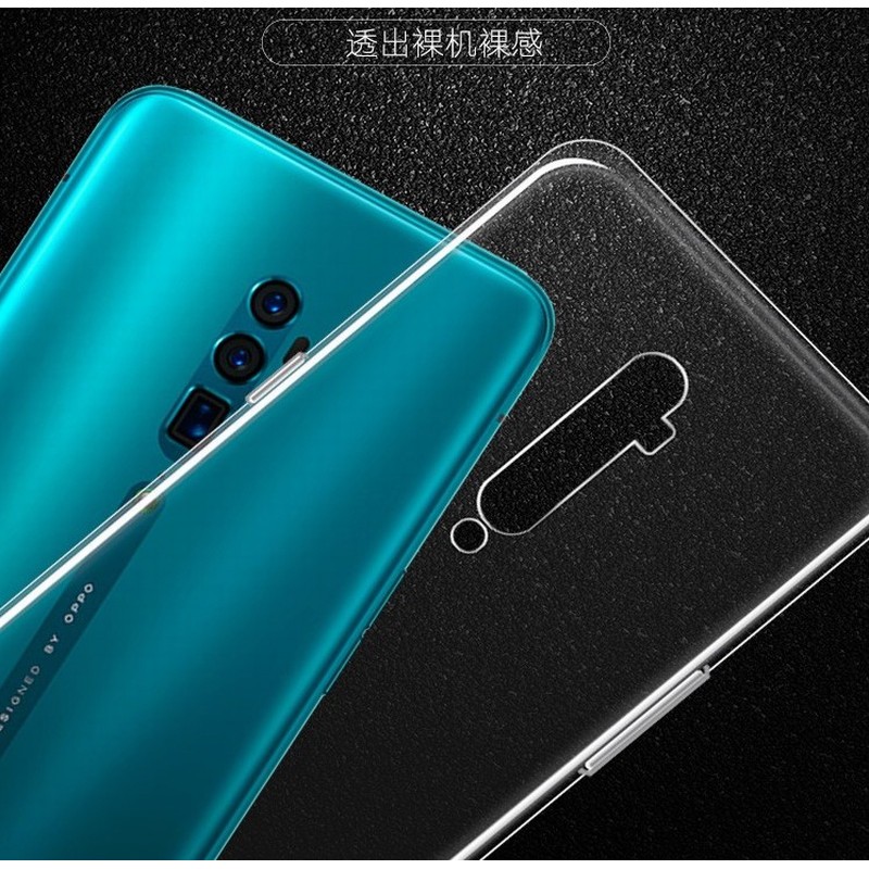 เคสใสนิ่ม ผิวนิ่ม Oppo Realme X2 A11X A8 A12 A91 Reno 3 C15 C12 V5 6S 6 ...
