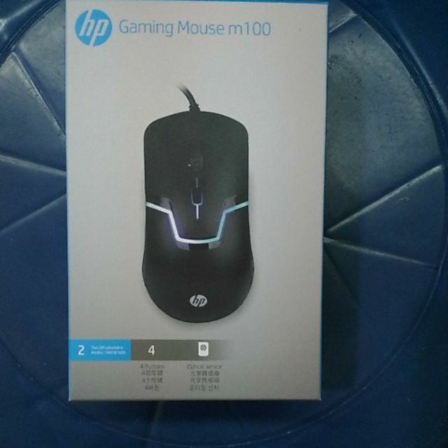 HP Gaming Mouse M 100 | Shopee Thailand