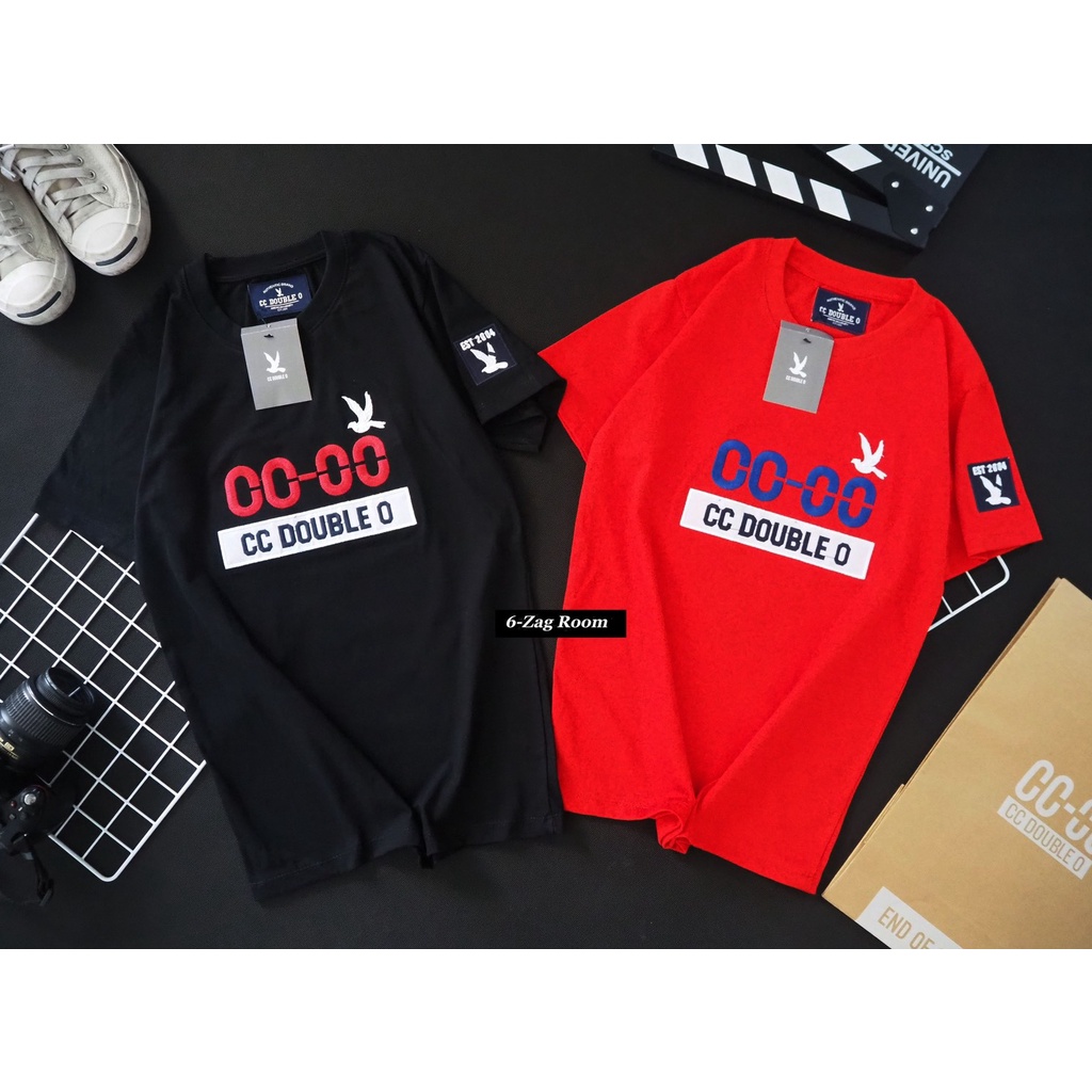สินค้าขายดีเสื้อยืดงานปัก-งานป้ายCCOO Cotton 100 (SMLXL) No.18 - d_dome_shop - ThaiPick