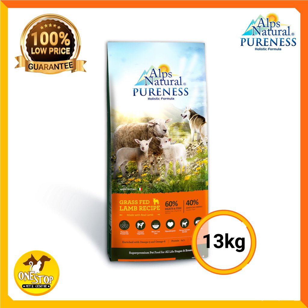 Alps Natural Pureness Dry Dog Food 13kg CTTY - 9jhz3y45r_ - ThaiPick