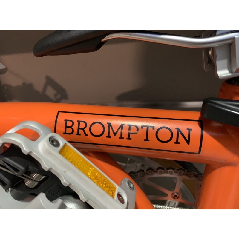 brompton sticker บรอมตั้น สติ๊กเกอร์ งานดี | Shopee Thailand
