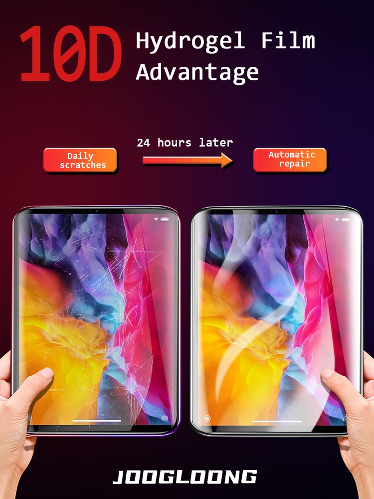 Hydrogel film For iPad 9.7 Air 4 3 2 1 2017 2018 Screen Protector For ...