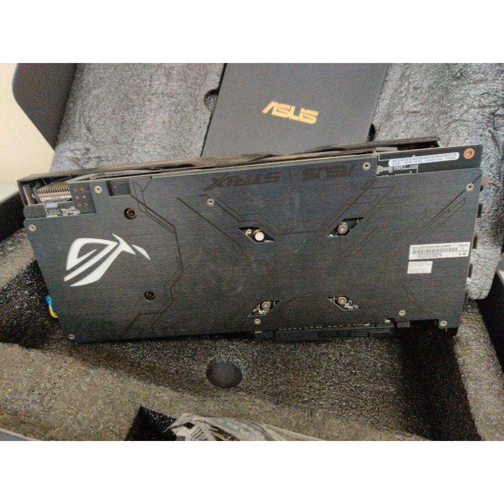 ASUS AMD Radeon RX 580 8GB GDDR5 Graphics Card (ROG-STRIX-RX580-O8G ...