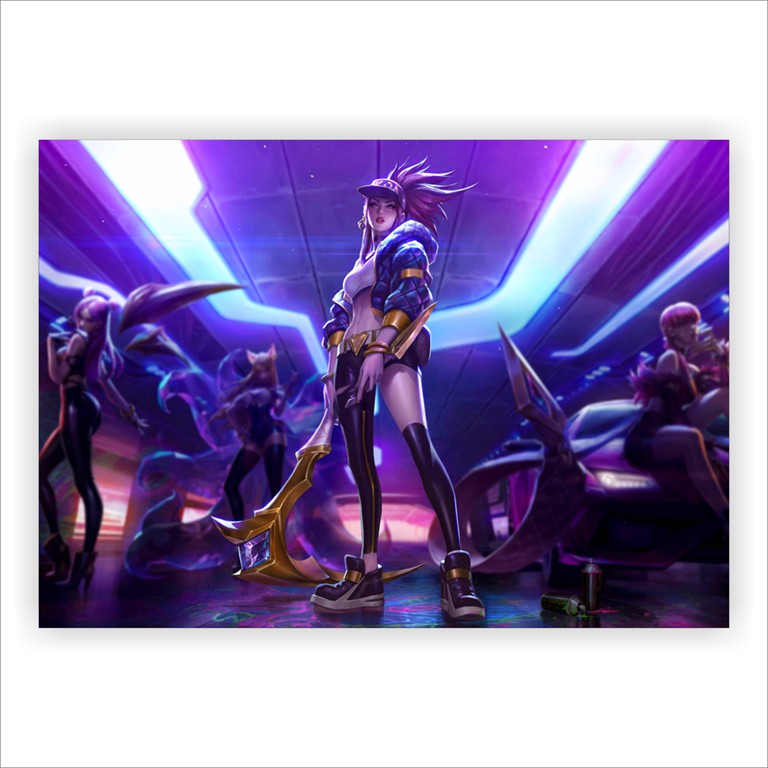KDA size:A3 โปสเตอร์ | Shopee Thailand