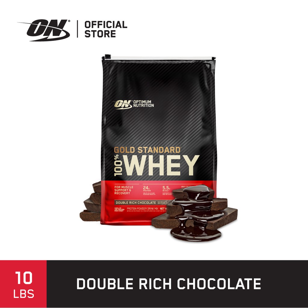 Optimum Nutrition Gold Standard Whey Protein 5 Lbs. รส Chocolate Amino ...