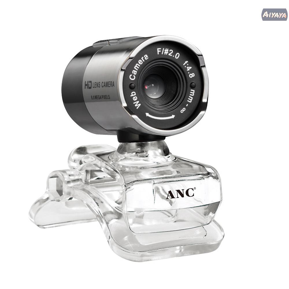 READY STOCK Aoni Webcam High Definition Camera Web Cam Night Vision USB ...