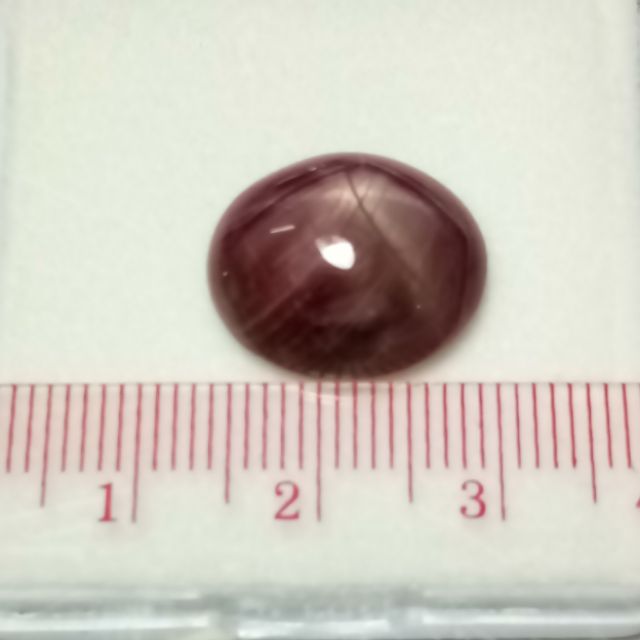 ทับทิมด่าง Ruby Cab Oval.33 - onesatang - ThaiPick