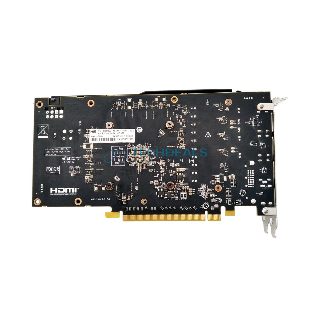 vga card กราฟฟิคการ์ด การ์ดจอ เอเอ็มดี AMD HIS RX 470 IceQ X² OC 4GB - thaitechdeals - ThaiPick