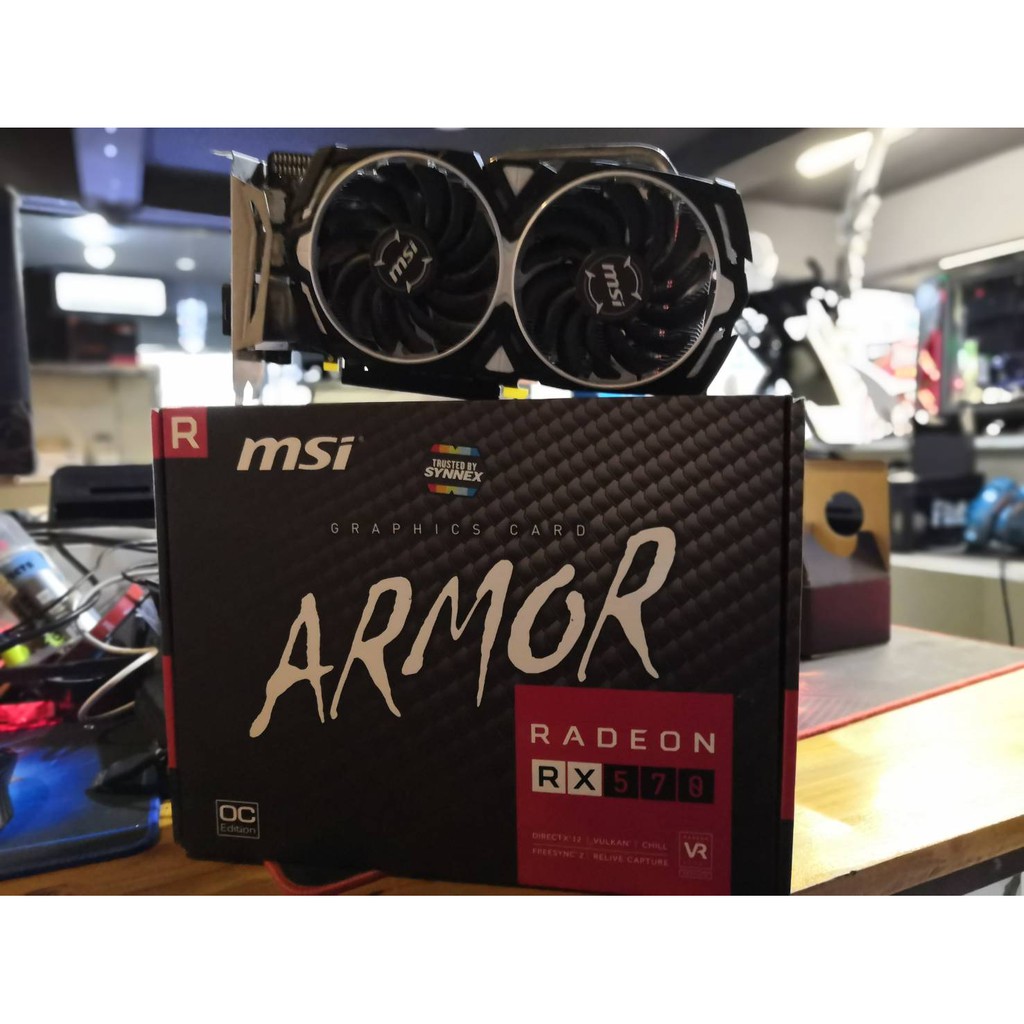 8GB GDDR5 AMD RX570 MSI ARMOR OC - k.computer - ThaiPick