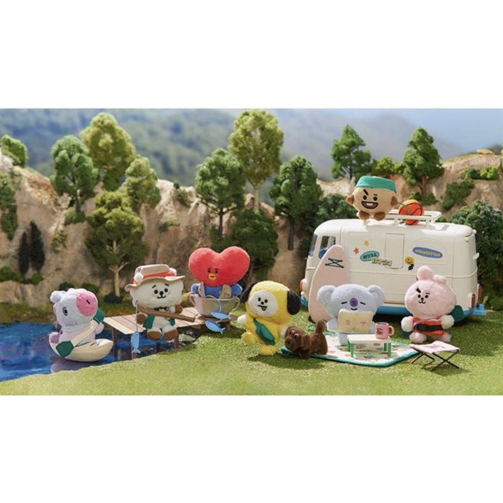 BT21 พร้อมส่ง ตุ๊กตา BT21 PICNIC Series - myeongnang - ThaiPick