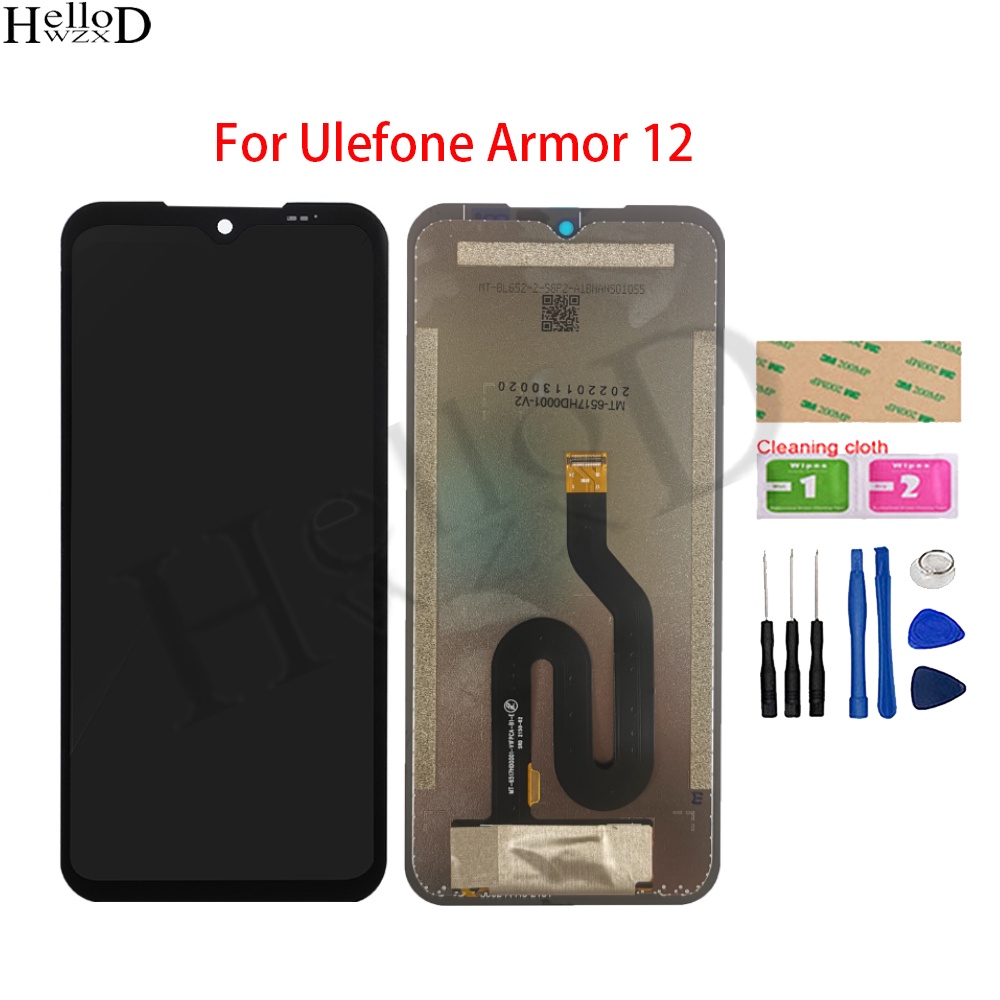 ใหม่ หน้าจอสัมผัส LCD 6.52 นิ้ว แบบเปลี่ยน สําหรับ Ulefone Armor 12 ...