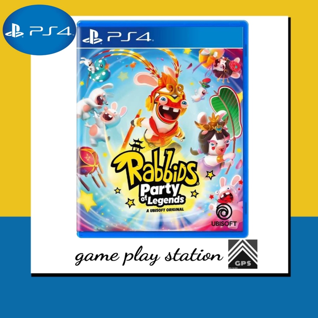 ps4 rabbids party legends ( english asia ) | Shopee Thailand