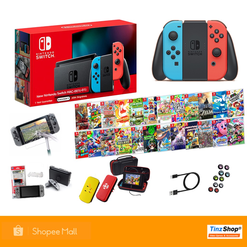 Nintendo Switch Maxsoft Fun Play 2 โปร นินเทนโดสวิทช์ รุ่นใหม่กล่องแดง ...