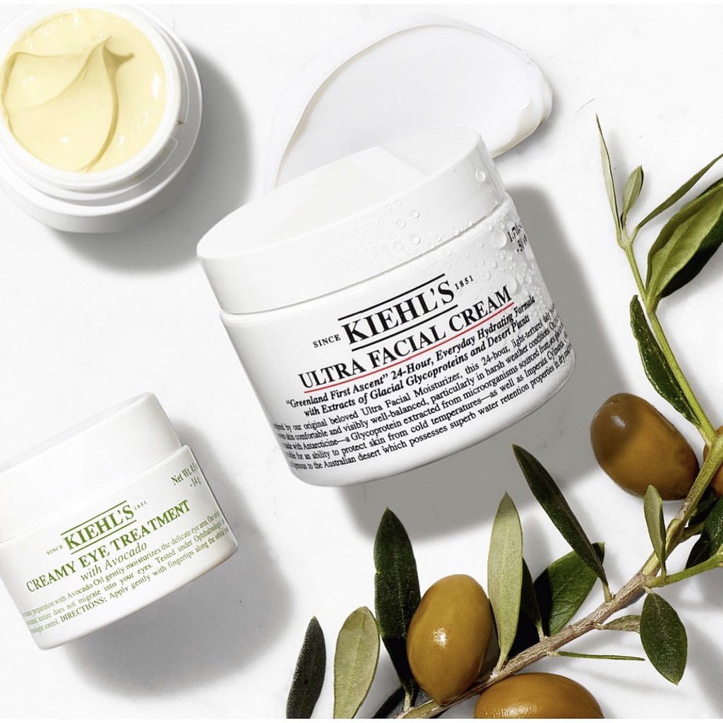 Kiehls High Moisturizing Cream 125ml Kiehl's Squalane Moisturizing ...