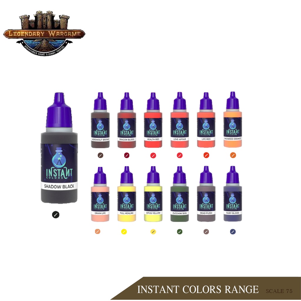 [พร้อมส่ง] SCALE 75 :INSTANT COLORS RANGE สีอะคริลิคสูตรน้ำ | Shopee ...