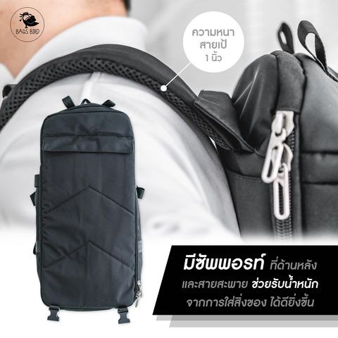 กระเป๋าเป้ ใบใหญ่ สะพายหลังถือ Duffle รุ่น BXL2 เป้เดินทาง และ ต่อสาย เป็นสะพายข้างได้ เหมาะทริป ...