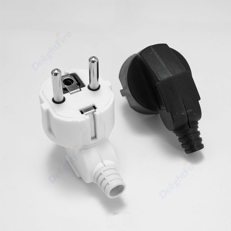 Eu Plug Adapter 16a Male Rement Outlets Rewireable Schuko Electeical ...