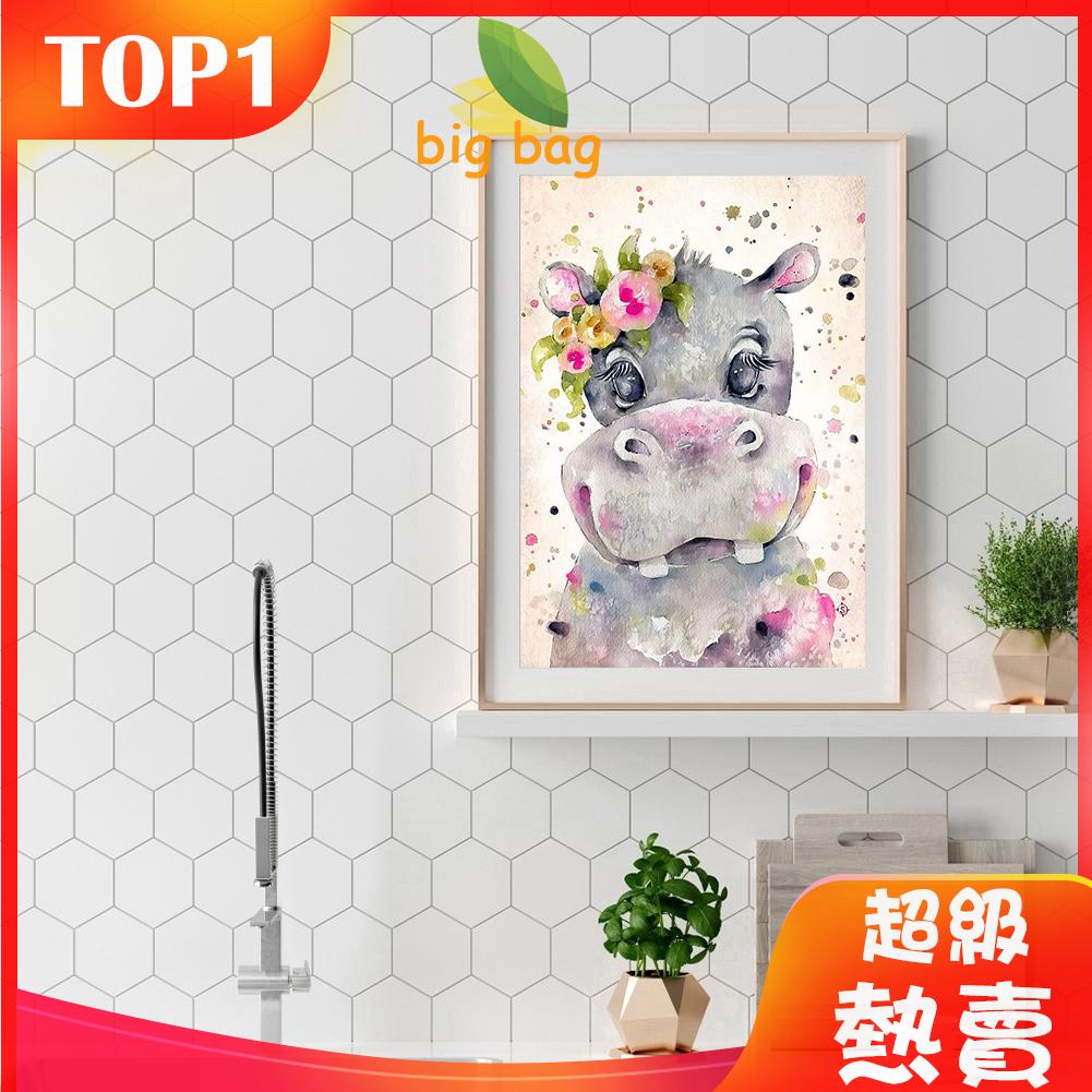 เสื้อผ้าฝ้ายปักลายฮิปโป 11ct 3 Strands ขนาด 40x50ซม - bigbag9.th - ThaiPick