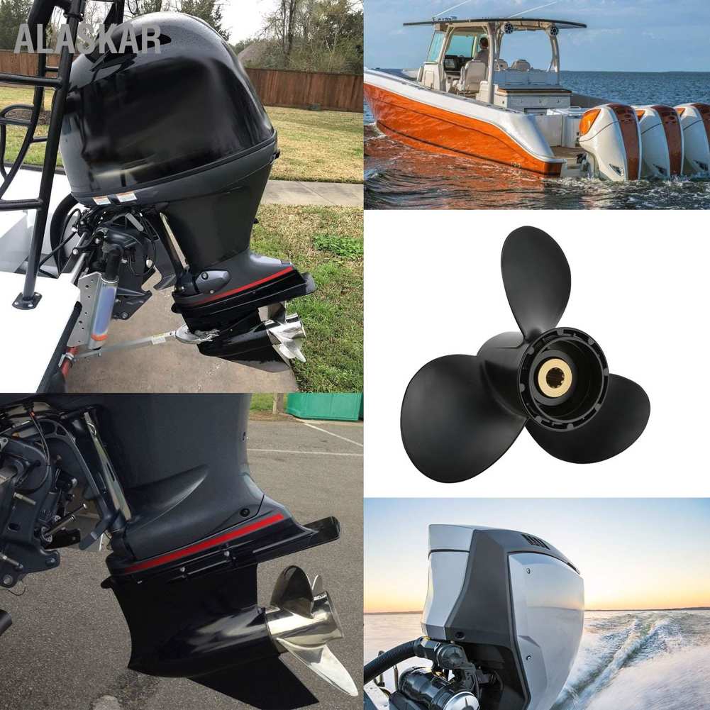 ALASKAR 3 Blades Aluminum Alloy Marine Propeller 5810089L50019 High ...