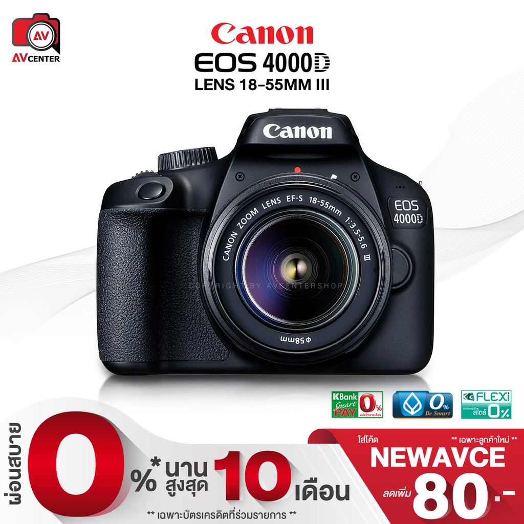 Canon EOS 4000D เลนส์ kit EF-S18-55 IS STM - pro_camera - ThaiPick