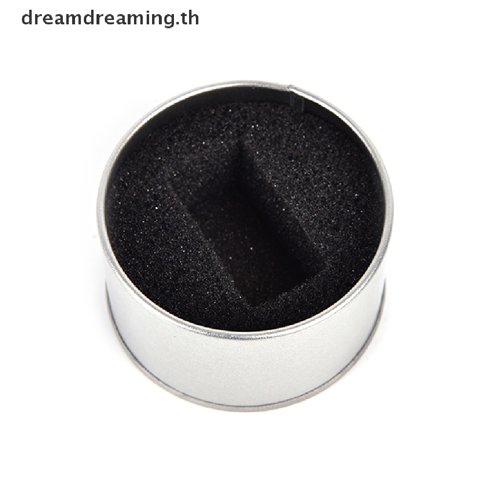 ## Ddth ** กล่องโลหะ ทรงกลม สีเงิน ขนาด 6.5*4 ซม. สําหรับใส่ ...