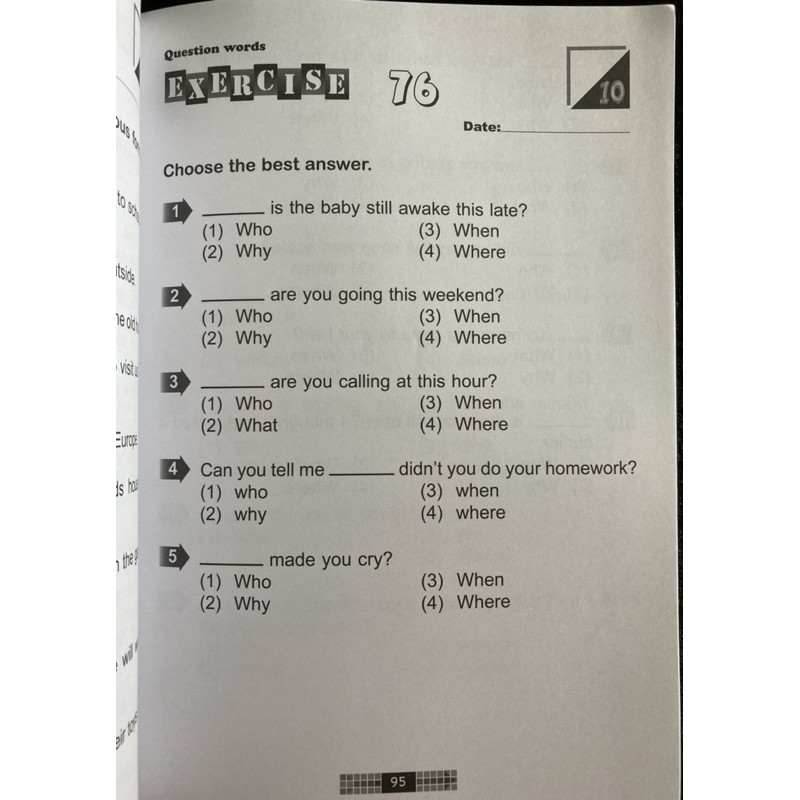 Basic Grammar Workbook Primary1(มือ2) - mamiew1008 - ThaiPick