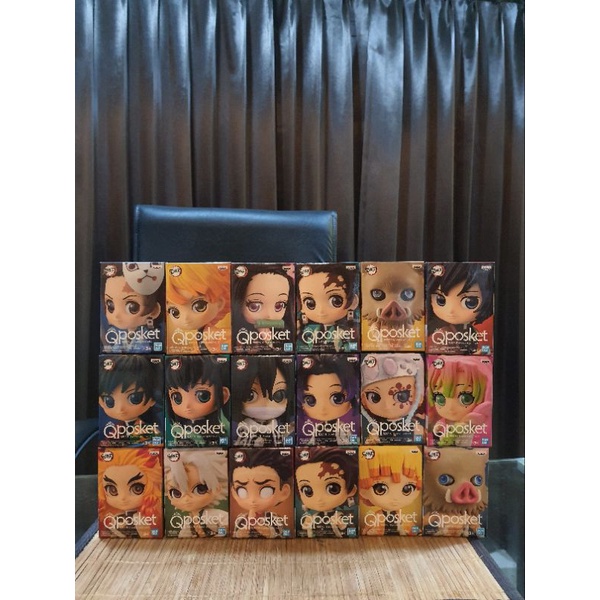 KIMETSU NO YAIBA Q POSKET PETIT VOL.1 VOL.2 VOL.3 VOL.4 VOL.5 VOL.6 ลิขสิทธิ์แท้ ขายยก Set (Set ...