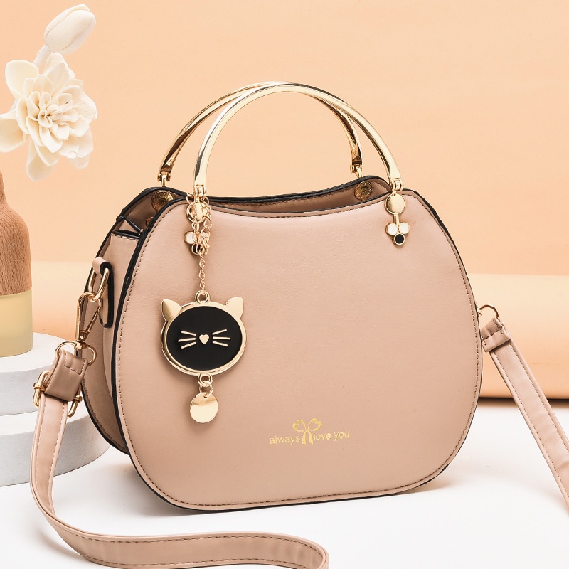 w2022 NEW Cute Kitten Ladies Shoulder Bags Korean Girl Shell Small Bag ...