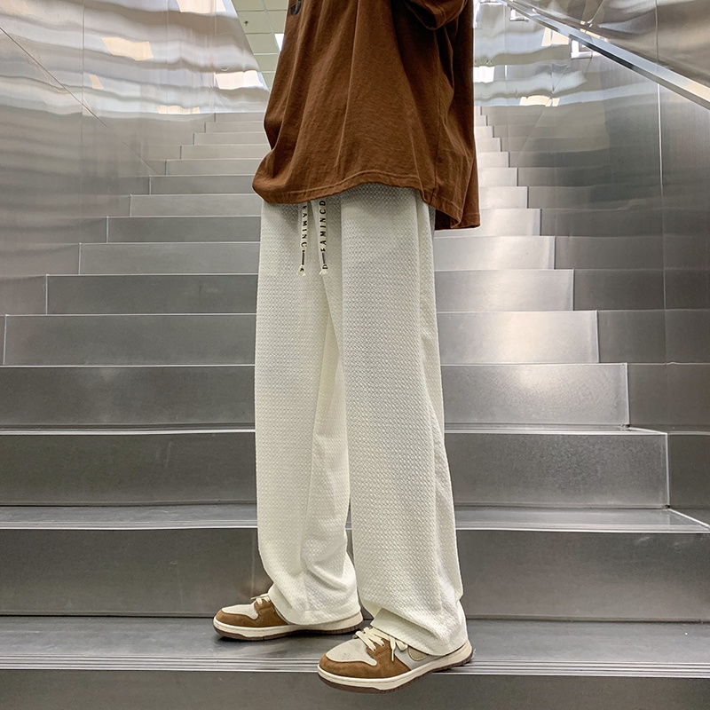 Rice white pay their respective pants tide brand Japanese pendant ice ...