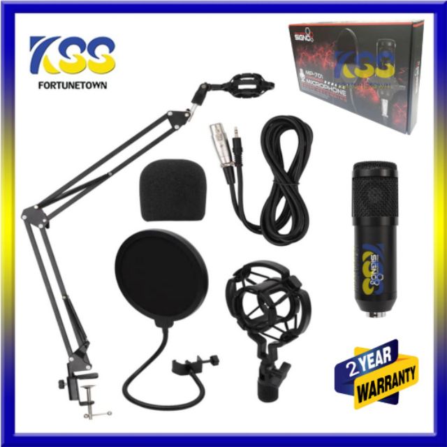 SIGNO Pro-Series MP-701 Condenser Microphone ไมค์โครโฟน คอนเดนเซอร์ ...