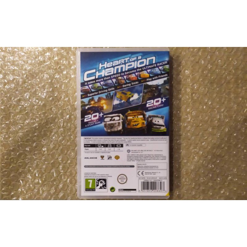Disney PIXAR Cars 3 DRIVEN TO WIN มือสอง ENGLISH NINTENDO SWITCH Car ...
