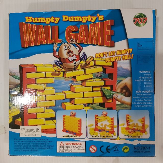 เกมกำแพงถล่ม Humpty Dumpty Wall Game Brick game - ploenkids - ThaiPick