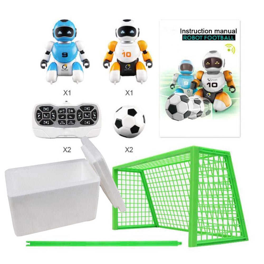 2cs/Set Football Robots USB Charging Remote Control Battle Soccer Robot ...