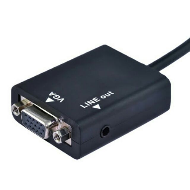 HDMI TO VGA WITH 3.5 AUDIO LINE OUT CABLE tzvf uutr - i1ozzgwxsh - ThaiPick