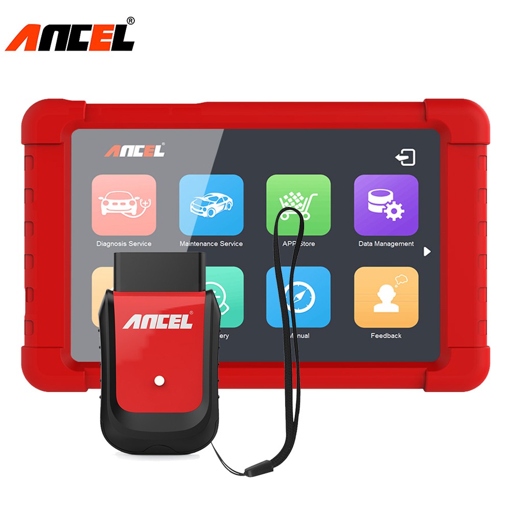 Ancel X5 เครื่องสแกนเนอร์ระบบเต็มรูปแบบ Abs Srs 8 นิ้วสําหรับโปรตอน ...