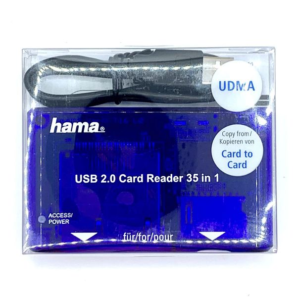 พร้อมส่ง Hama USB 2.0 35in1 Card Reader การ์ดรีดเดอร์ SM SmartMedia ...