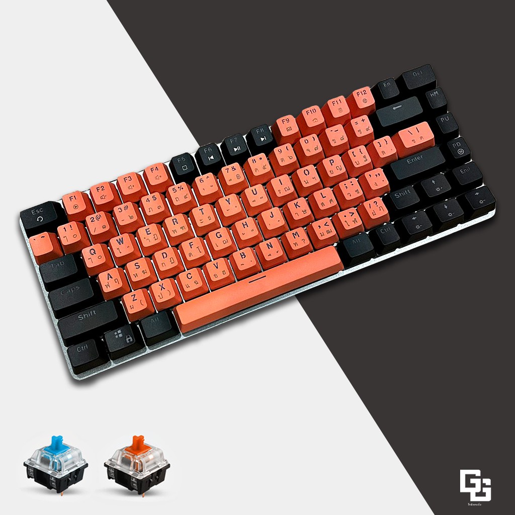 Key Thai Readson Blue Edition Mechanical คีย์บอร์ดเกมมิ่ง บลูสวิตซ์ เรด ...