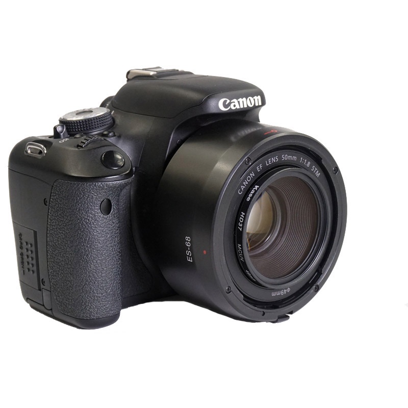 ES68 Camera Lens Hoods 50mm Lens Hood Reversible Camera Lente ...