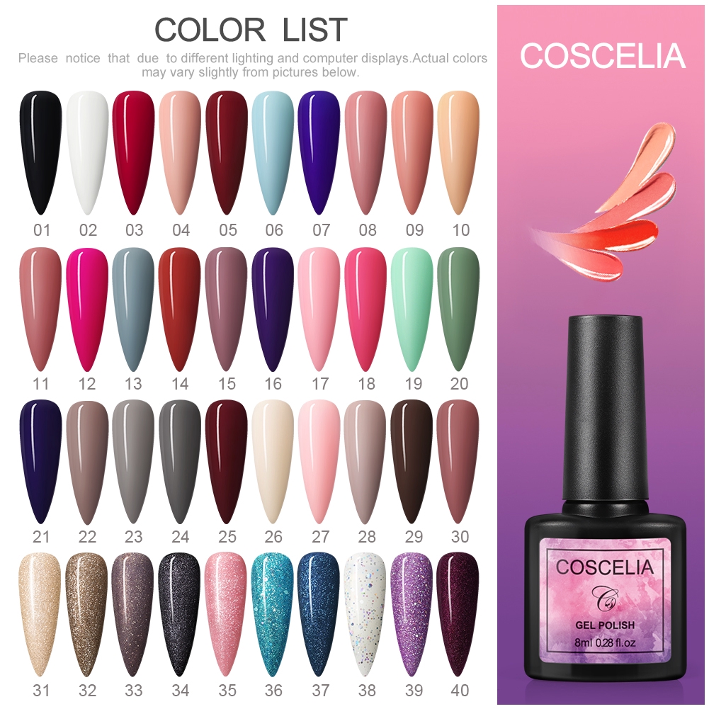 Nail Art Set 10pc Nail Gel Polish UV USB 36W Nail Lamp Nail Varnish ...