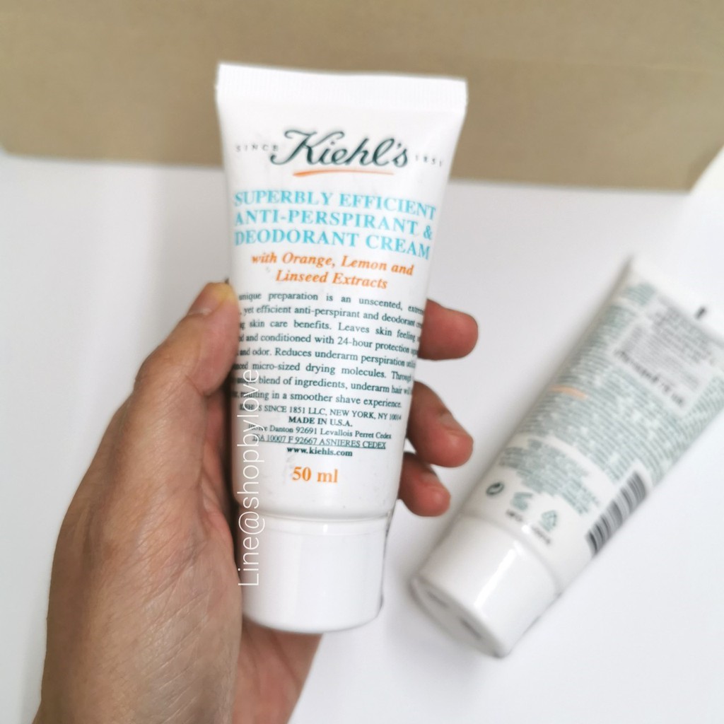 Kiehls Superbly Efficient Anti-Perspirant Deodorant Cream 50ml ...