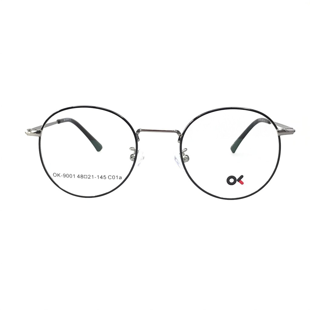 Ok Frames รอบสไตล์เกาหลีสําหรับผู้หญิงและผู้ชาย (9001) - optik ...