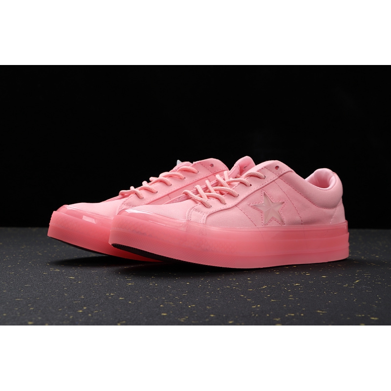 CONVERSE Converse ONE STAR Kimura 165018C Pink Jelly Bottom Limited ...