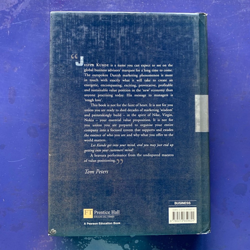 Unique Now...or Never by Jesper Kunde พิมพ์4สี ปกแข็ง หนังสือมือสอง ...