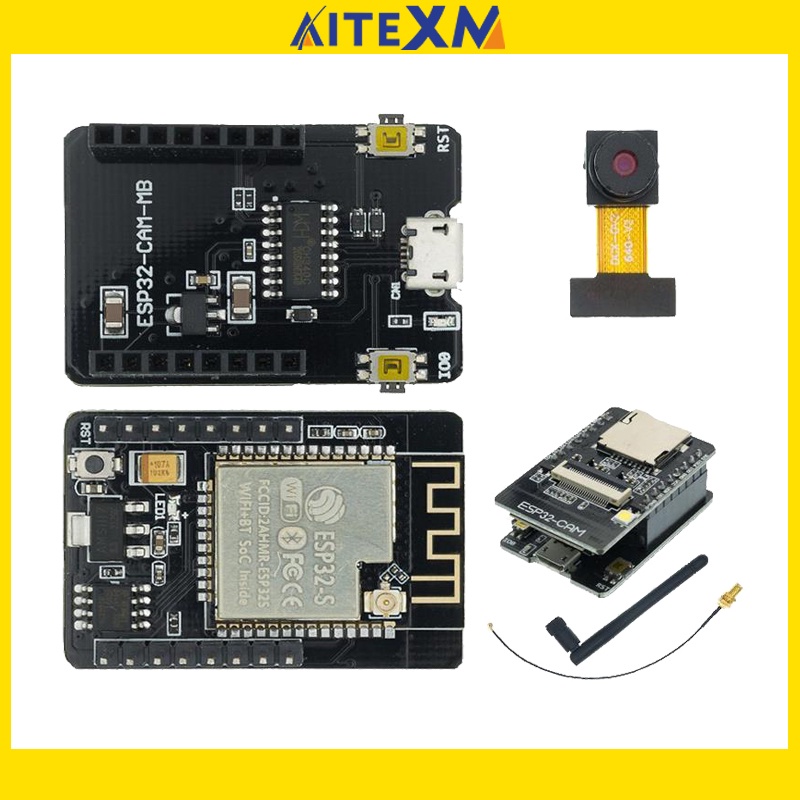 Esp32-Cam Wifi โมดูล Esp32 Serial To Wifi Esp32 กล้องบลูทูธ 5V กับโมดูล ...