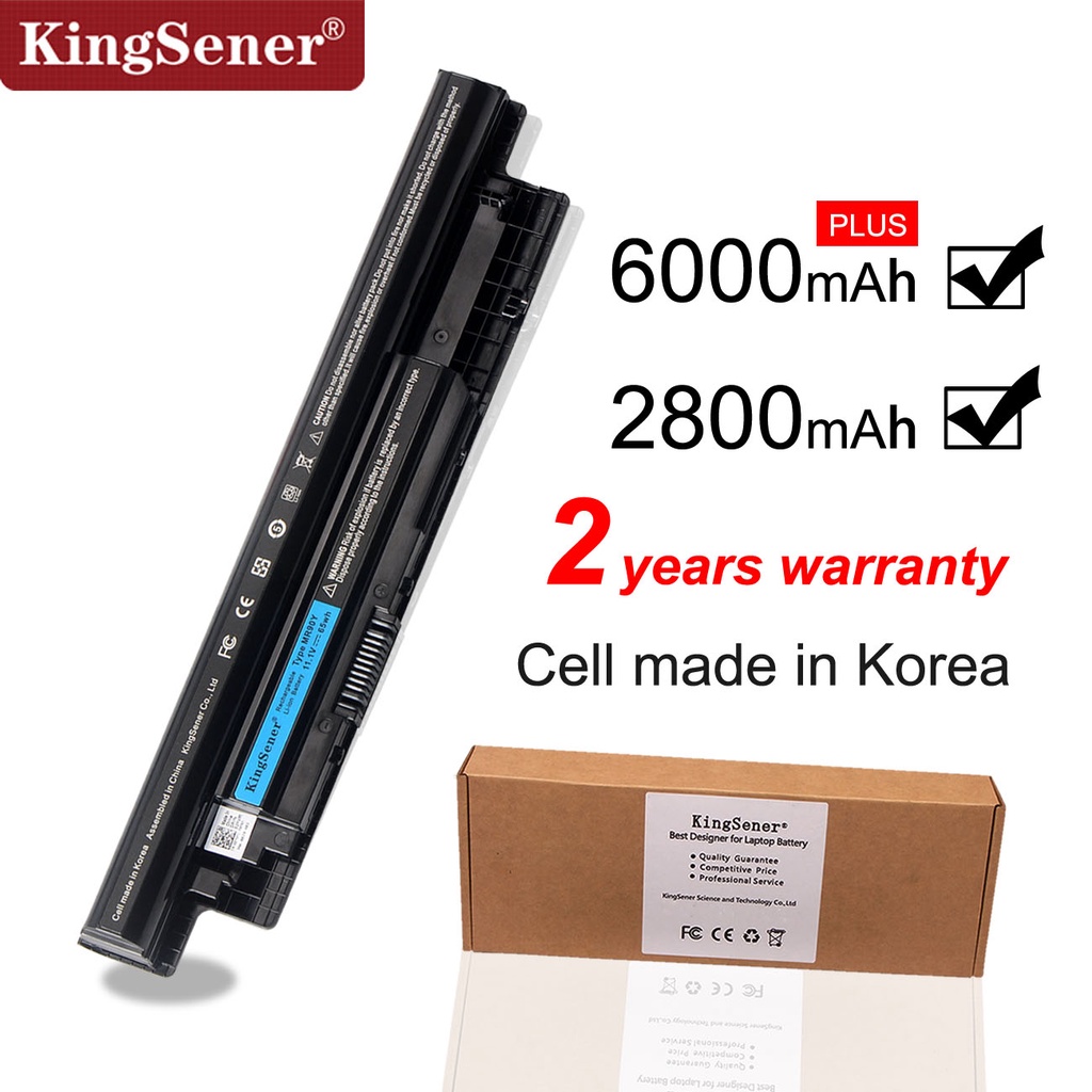 KingSener 6000mAh Korea Cell MR90Y Battery for DELL Inspiron 3421 3721 ...