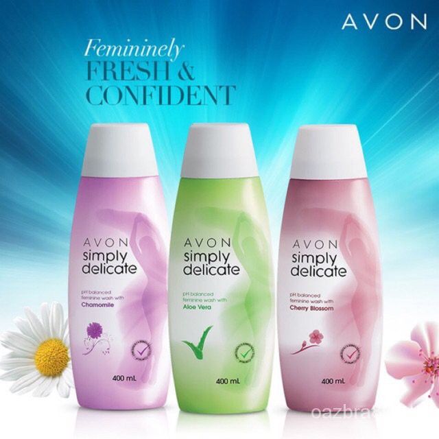 1bnZ Avon Simply Delicate 200ml/400m feminine hygiene wash - oazbra898w ...