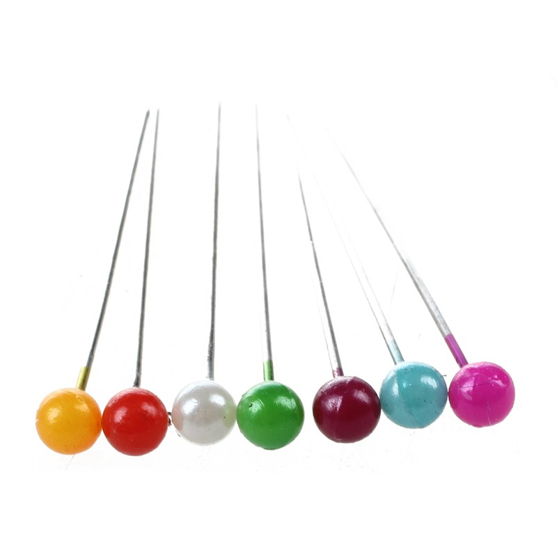 Craft Pin Wheel - 40 Pins - Ball Shaped Pin Heads. Sewing / Quilting ...